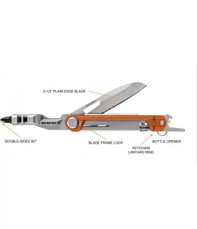 Gerber ArmBar Slim Drive orange multi-tool